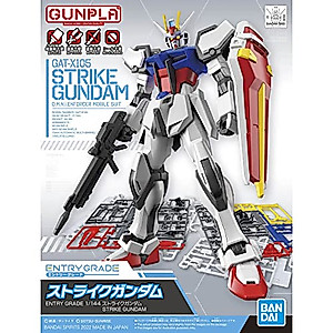 Bandai Hobby - Mobile Suit Gundam Seed - 1/144 GAT-X105 Strike Gundam, Bandai Spirits Entry Grade