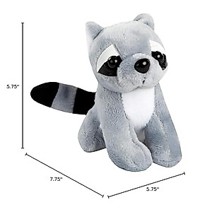 Etna Friends of the Forest Talking Treehouse Playset - 5 Plush Woodland Animals with Carry Case