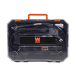 WEN 23103 1-Amp Variable Speed Rotary Tool with 100+ Accessories, Carrying Case and Flex Shaft