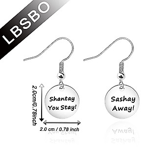 CENWA Shantay You Stay Sashay Away Earrings (Sashay Away Earrings)
