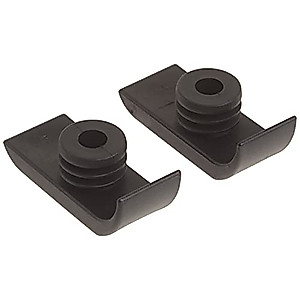 Drive Medical Walker Ski Glides, Black, 1 Pair