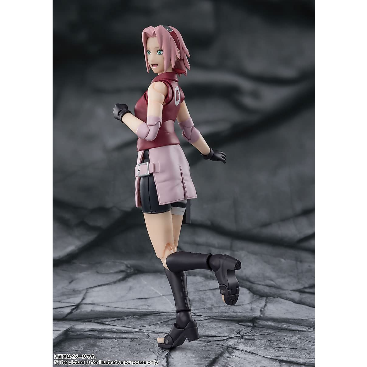 TAMASHII NATIONS - Naruto Shippuden - Sakura Haruno - Inheritor of Tsunade's Indominable Will, Bandai Spirits S.H.Figuarts Action Figure