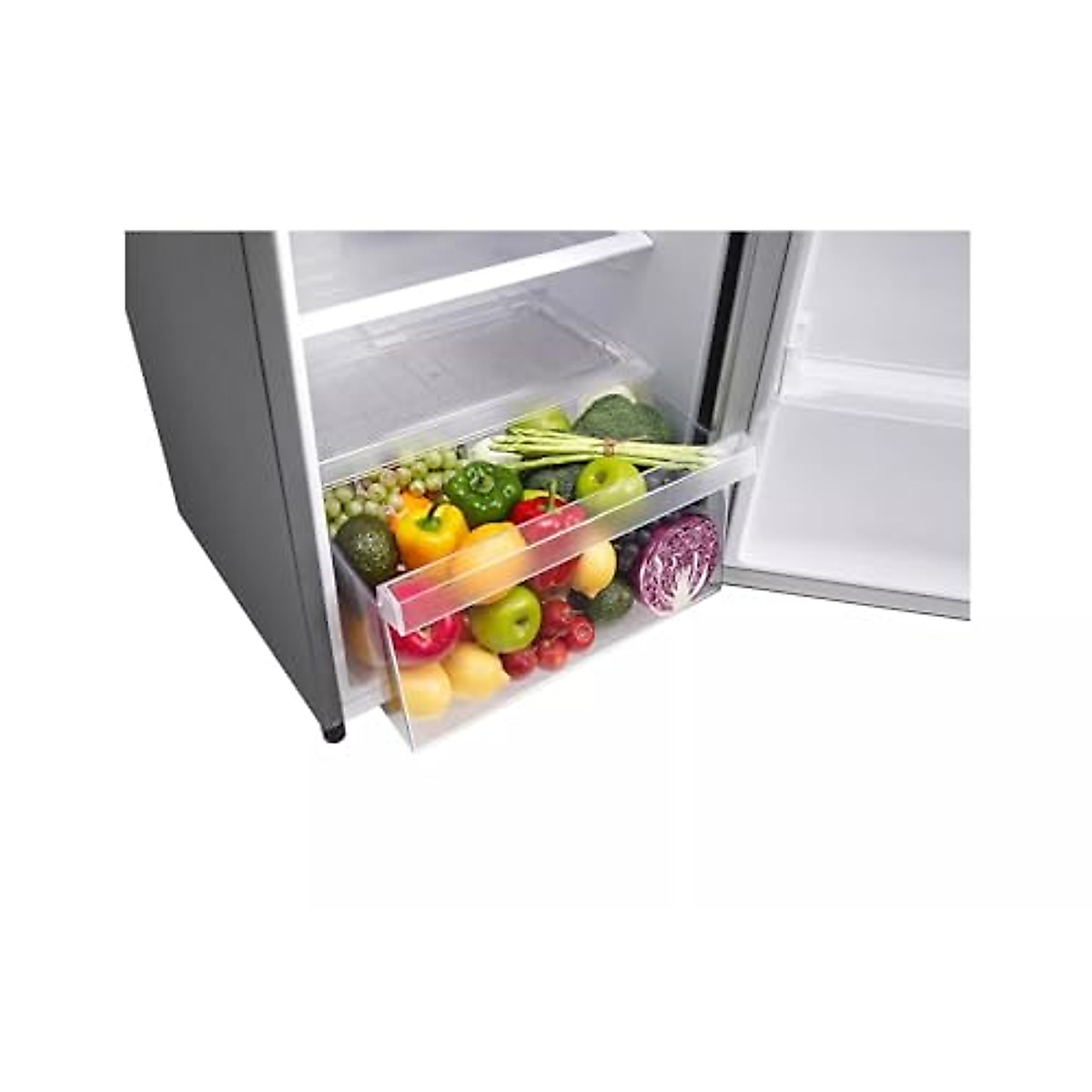 LG LRONC0605V 6 Cu. Ft. Platinum Silver Single Door Refrigerator
