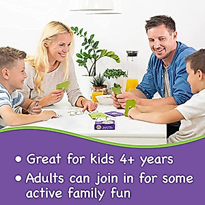 Exercise Cards for Kids - Kids Exercise Equipment for Indoors & Exercise Games for Kids, PE Teacher Supplies for Classroom Exercise & Recess Equipment, Kids Fitness Equipment, Adapted PE Equipment