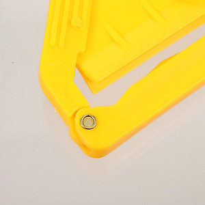 Baluue Commercial Mop Clamps-Quick- Change Head Mop Handle -Heavy Duty Mop Head Replacement Holder Gripper Mop Wet Mop Handle Clamp Mop Handles for Wet Mop Yellow