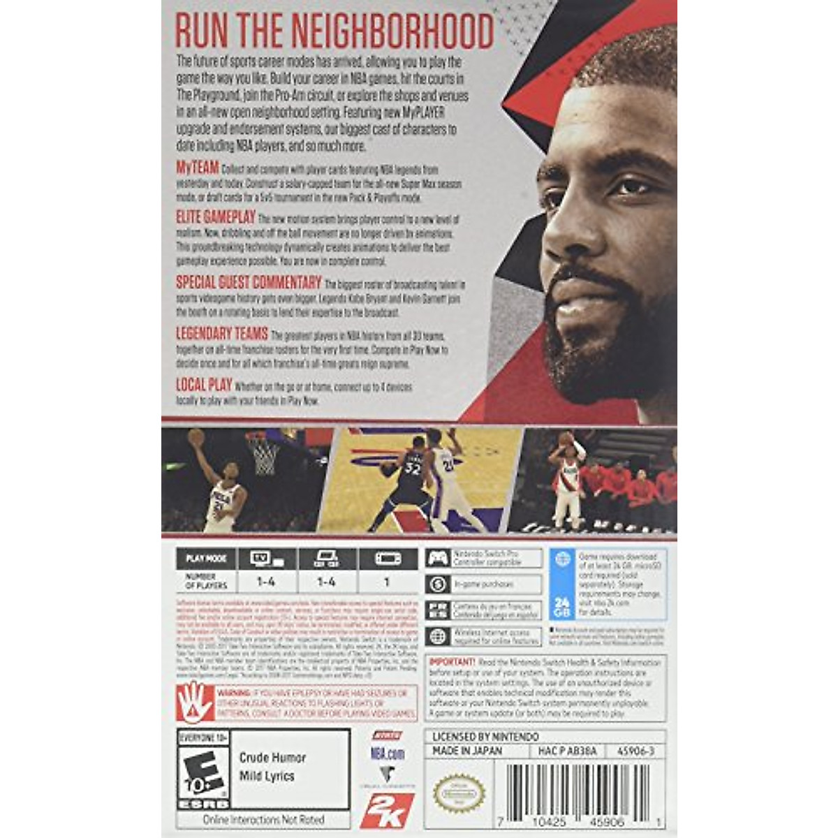 NBA 2K18 Standard Edition - Nintendo Switch
