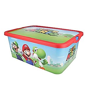 Stor Click Box 13 L. Super Mario, Multicoloured, 13000 ml (Pack of 1)