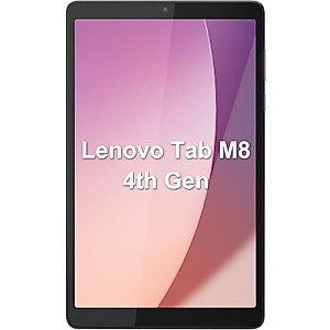 Lenovo Tab M8 4th Gen 8" Tablet, WiFi, 32GB Storage, 2GB LPDDR4x Memory, 8" Touchscreen Display, MediaTek Helio A22 Processor, Android 12, Iron Grey, SSROTH