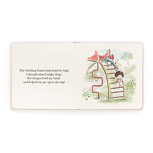 Jellycat The Courageous Dragon: A Baby Board Book Children's Book | Baby Gift