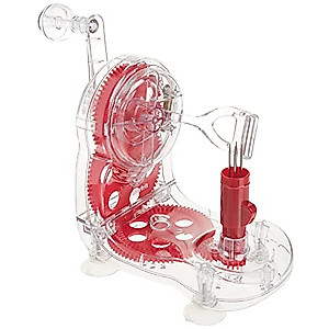 Starfrit Apple Peeler, Red