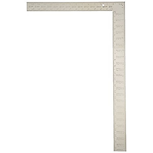 IRWIN Tools Framing Square, Steel, 16-Inch by 24-Inch (1794449)