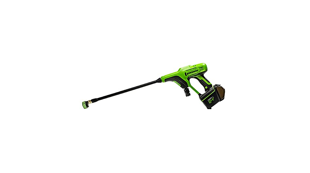 Greenworks 24V Portable Power Cleaner - 600 PSI Cordless Pressure Washer