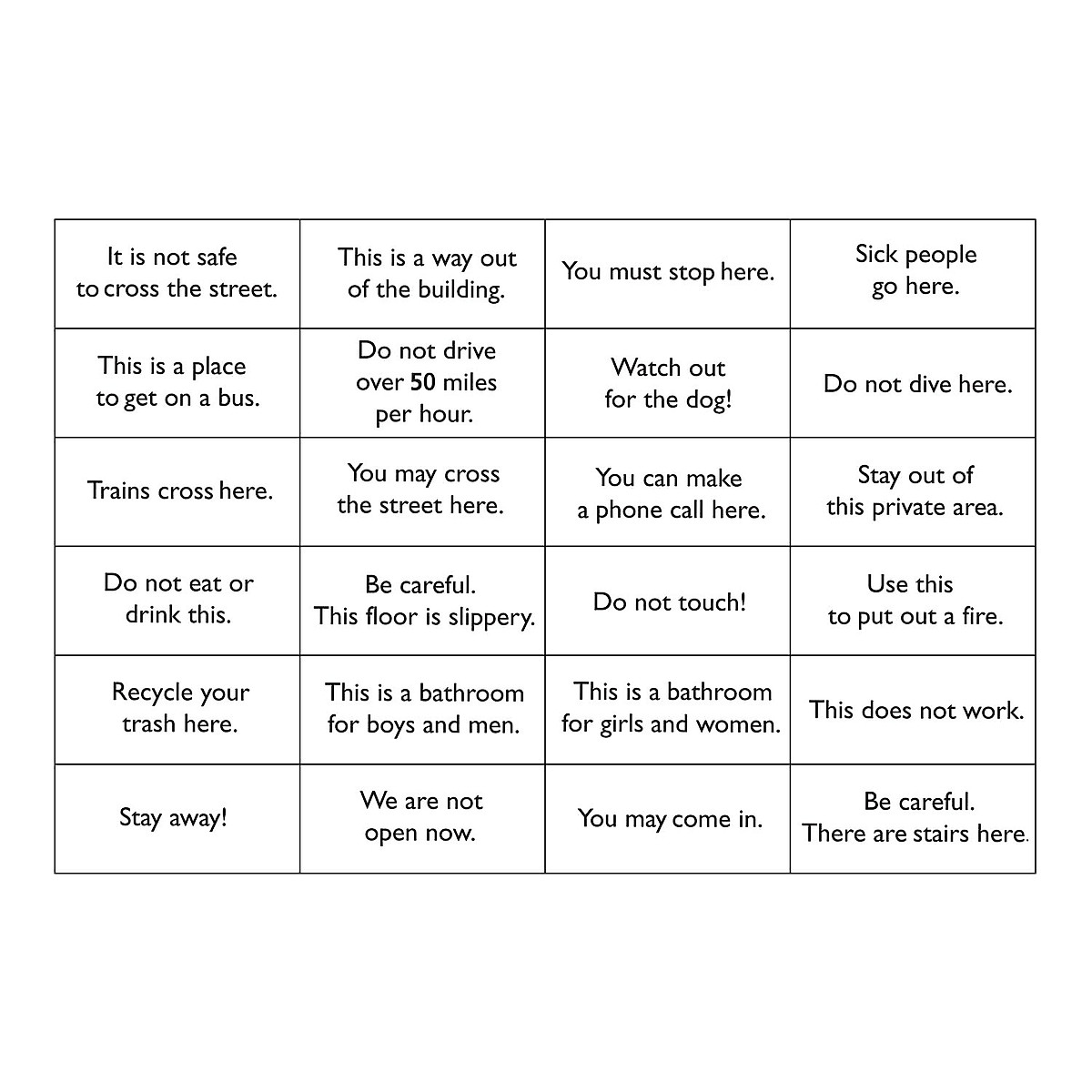 Super Duper Publications | Magnetic Survival Signs Board Game | Educational Learning Resource for Children