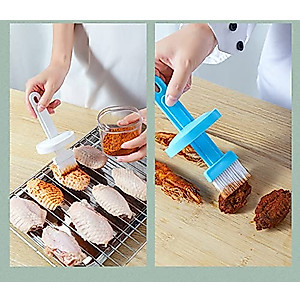 Goldaylight Silicone Basting Pastry Brush for Baking Cooking Bbq Grill Spread Oil Butter Sauce, Orange