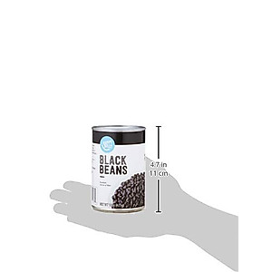 Amazon Brand - Happy Belly Black Beans, 15 ounce (Pack of 1)