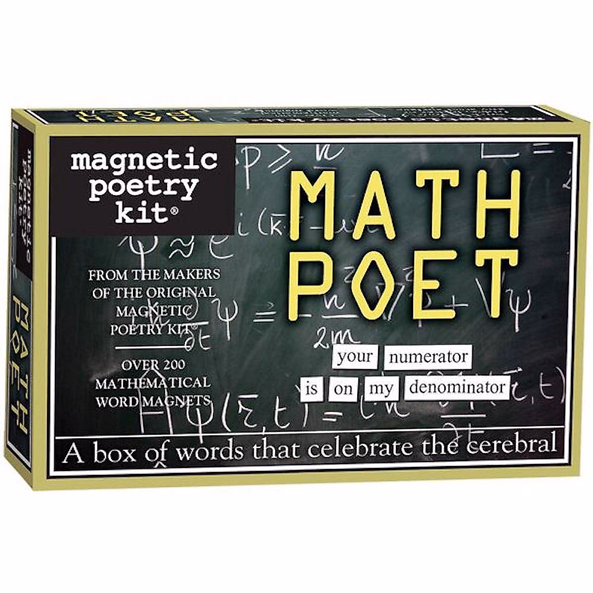 Magnetic Poetry - Math Poet Kit - Words for Refrigerator - Write Poems and Letters on the Fridge - Made in the USA