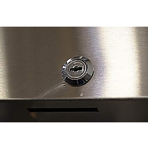 Vortex Refrigeration Freezer 1 Solid Door Commercial Stainless Steel - 23 Cu. Ft.