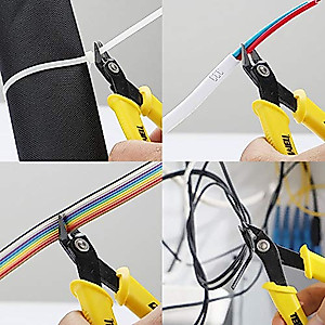 DOWELL Micro Cutter Flush Cutter Soft Wire Cutters Professional Cutting Copper And Aluminum Wire Cables