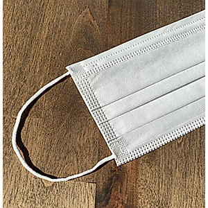 WMS Wisconsin Medical Supplies, 3-Layer Face Masks, MADE IN USA, 1 Pack (50 Masks)