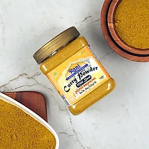 Rani Curry Powder Mild (10-Spice Authentic Indian Blend) 1lb (454g) PET Jar ~ All Natural | Salt-Free | NO Chili or Peppers | Vegan | No Colors | Gluten Friendly | NON-GMO | Kosher | Indian Origin