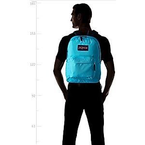 JanSport SuperBreak Backpack - Lightweight School Pack - Peacock Blue