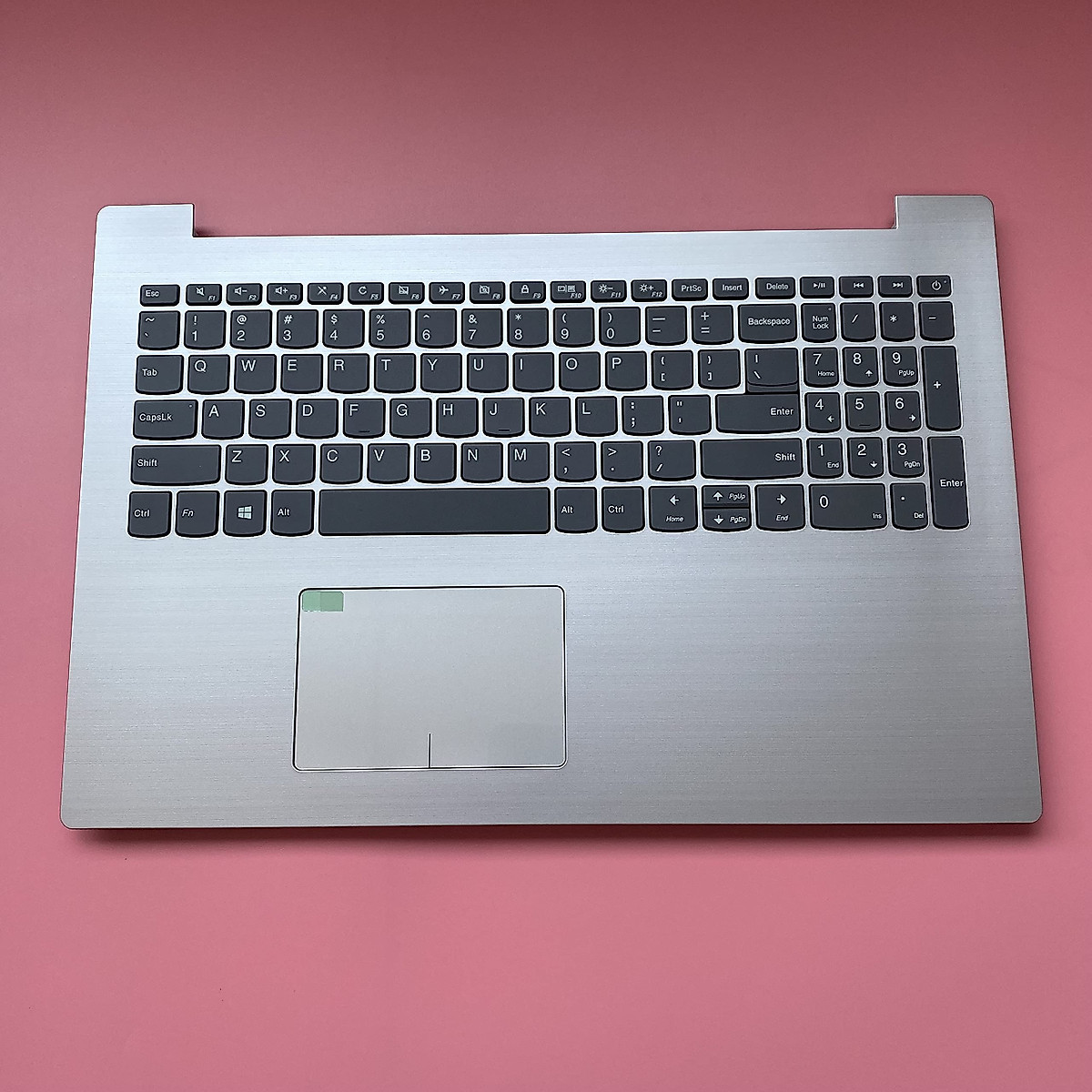 Replacement for Lenovo IdeaPad 320-15 320-15IKB 330-15AST 80xs0024us Laptop Upper Case Palmrest Keyboard Touchpad Assembly Part 5CB0N86311 SN20M63090 Top Cover Sliver