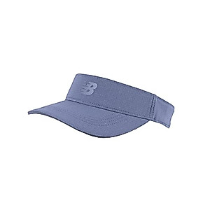 New Balance Women's Visor, Gunmetal, One Size