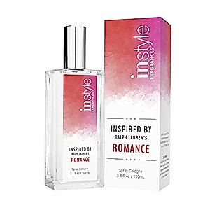 Instyle Fragrances | Inspired by Ralph Lauren's Romance | Women’s Eau de Toilette | Vegan, Paraben Free, Phthalate Free | Never Tested on Animals | 3.4 Fluid Ounces