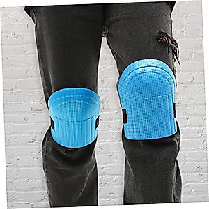 Vaguelly 2 Pairs Knee Pads Gel Knee Pads for Men Lightweight Work Pants Mens Lightweight Cargo Pants Work Supply Household Work Kneepads Thick Straps Household Garden Kneepad Man Adjustable