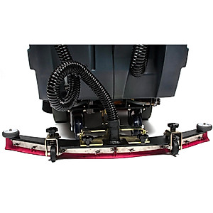 SUNMAX RT120 34" Self-Propelled Commercial Floor Scrubber Machine - 33-Gal Tank, Dual Brushes, Battery Powered, High Efficiency for Large Areas