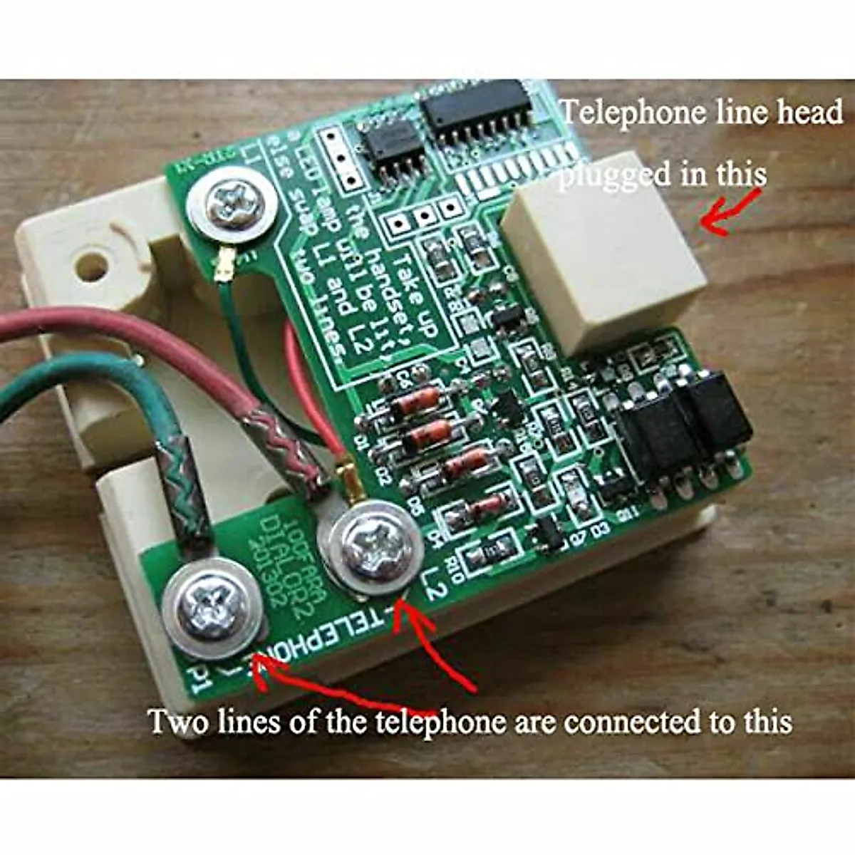 Acxico 1 pcs New Version Pulse to Dual Tone Multi-Frequency DTMF Converter Enhanced Module