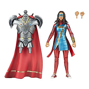 Marvel Hasbro Legends Series Disney Plus Ms MCU Series Action Figure 6-inch Collectible Toy, Includes 2 Accessories and 1 Build-A-Figure Part