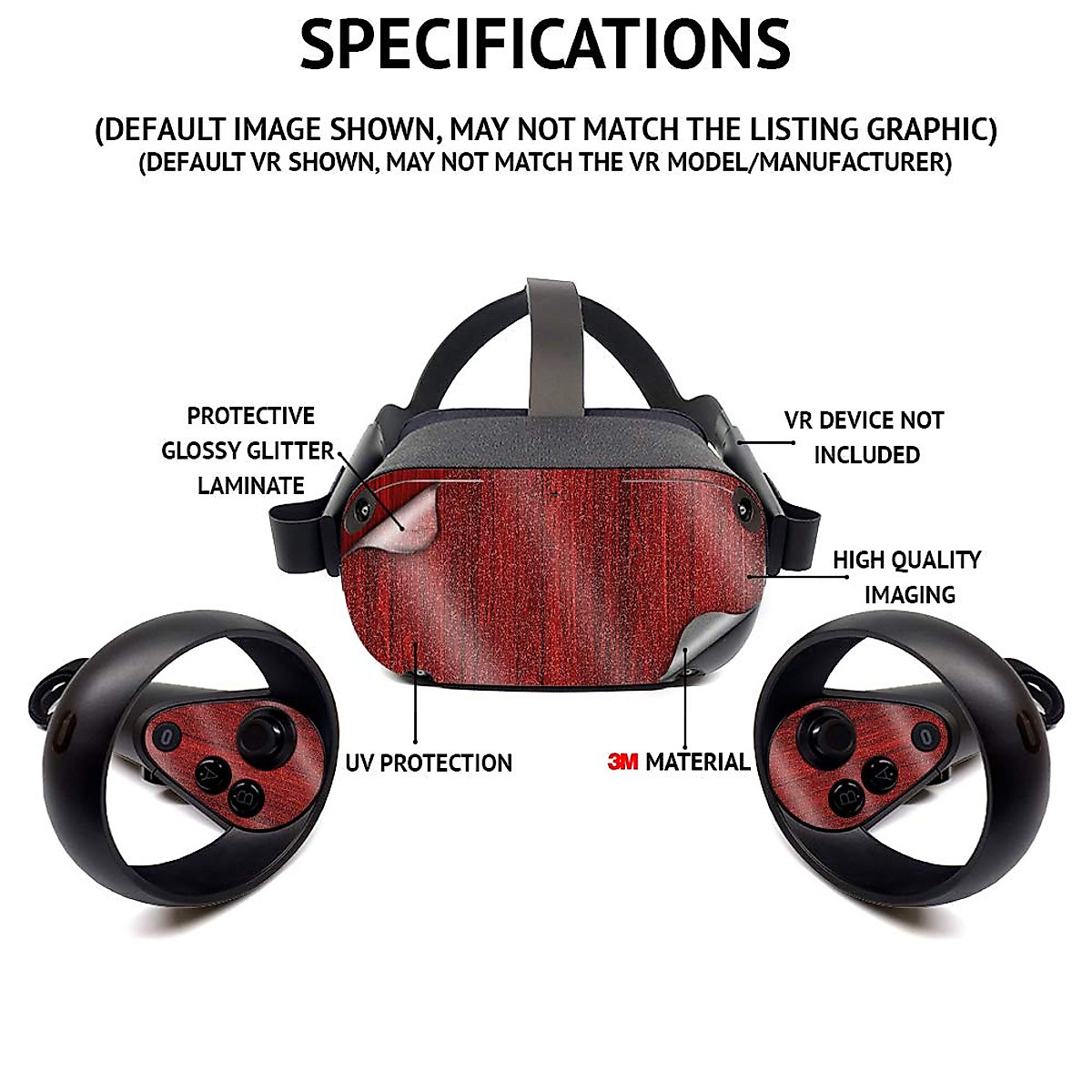 MightySkins Glossy Glitter Skin Compatible with Oculus Quest 2 - Buck Camo | Protective, Durable High-Gloss Glitter Finish | Easy to Apply, Remove, and Change Styles | Made in The USA