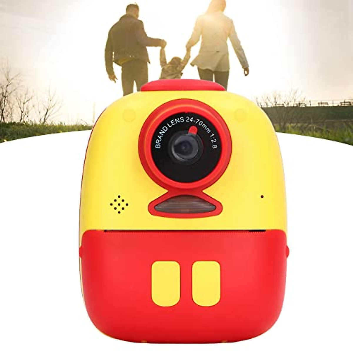 Kids Camera Camera USB Charge Kids Digital Cameras 10X Magnification LED Fill Light Video Recording Kids Camera with Papers Pens for Child Family Camera USB Charge