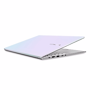 ASUS VivoBook S15 S533 Thin and Light Laptop, 15.6” FHD Display, Intel Core i7-1165G7 CPU, 16GB DDR4 RAM, 512GB PCIe SSD, Wi-Fi 6, Windows 11 Home, AI Noise-Cancellation, Dreamy White, S533EA-DH74-WH