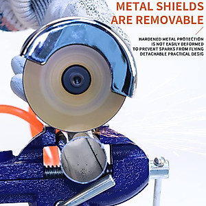 Air Cut Off Tool with 5Pcs 3-inch Die Grinder Cut-Off Wheels, Pneumatic Metal Sheet Cutting Tool, Heavy Duty Air Cutter Cut off Tool