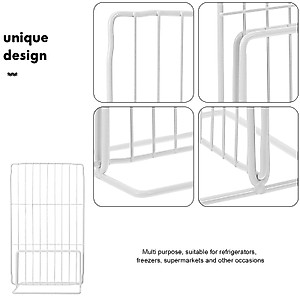 PRETYZOOM Refrigerator Divider Wire Dividers for Freezer Adjustable Mesh Dividers Shelf Freezer Space Separator Freezer Dividing Partition