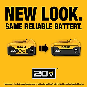 DEWALT 20V MAX 5 Ah Lithium-Ion Battery and Charger Starter Kit (DCB205C)
