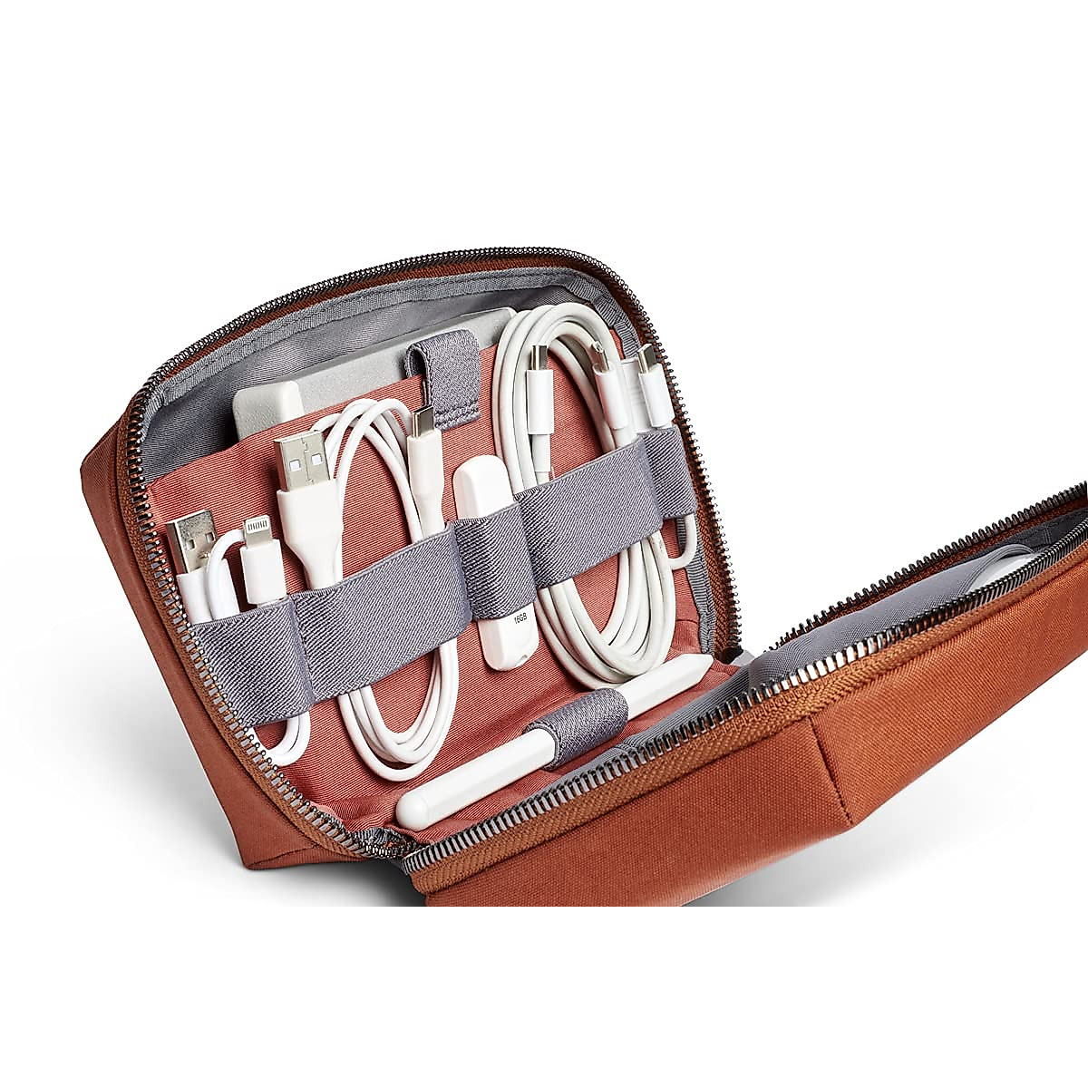 Bellroy Tech Kit (Tech Accessories Organizer, Zipper Pouch) - Bronze