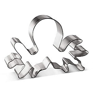 Octopus Cookie Cutter 5 Inch - Made in the USA – Foose Cookie Cutters Tin Plated Steel Octopus Cookie Mold