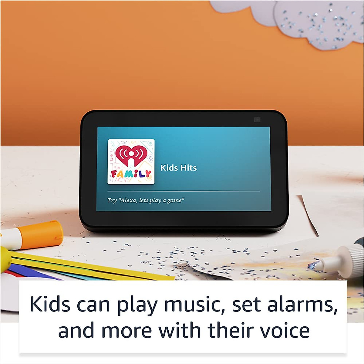 Echo Show 5 (2nd Gen) Kids | Designed for kids, with parental controls | Chameleon