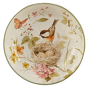 Certified International Nature's Song 128 oz. Serving/Pasta Bowl 13" x 3", Multicolor