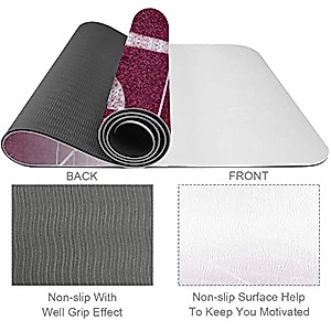 Yoga Mat, Yoga Mats for Home Workout, Workout Mat, Exercise Mats, Pilates Mat, 2022 Runway