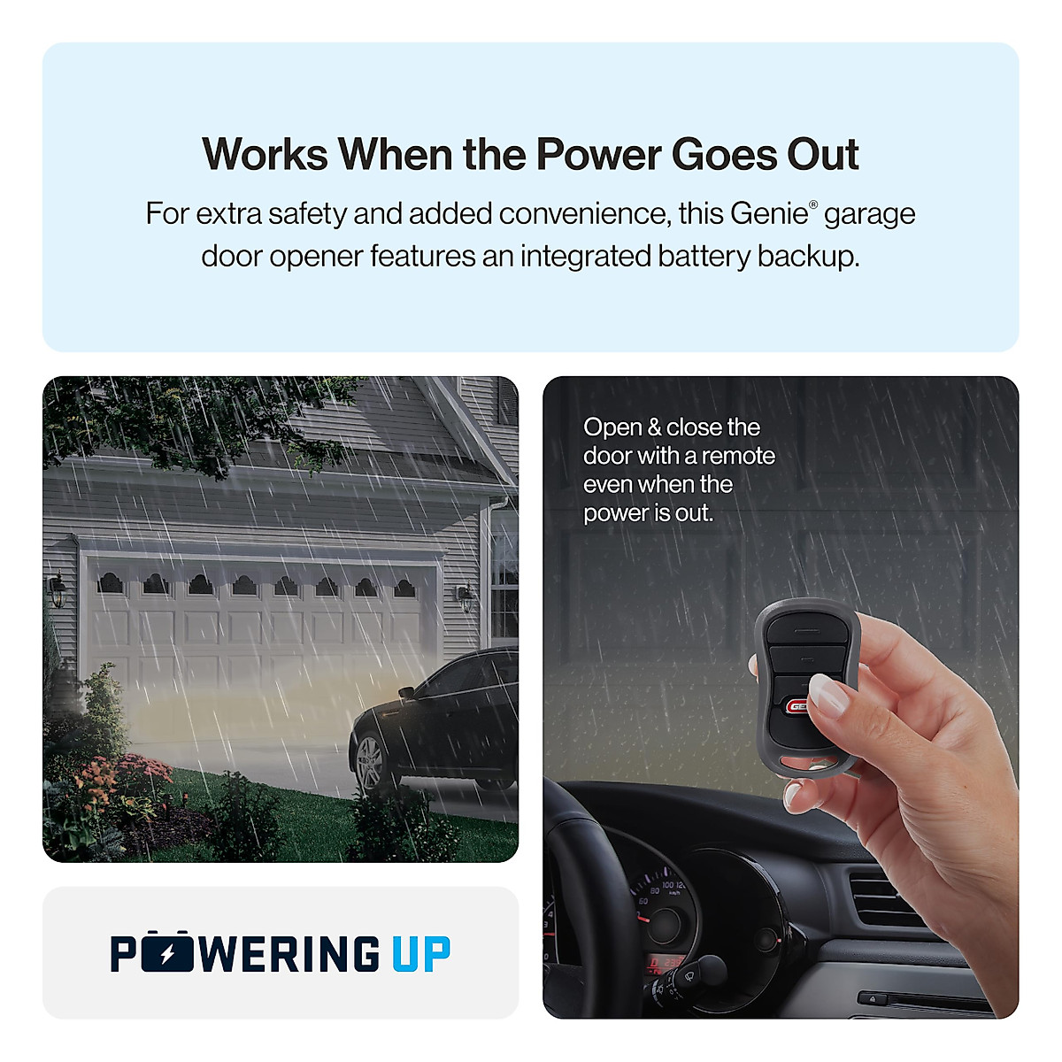 Genie 7155-TKV Smart Garage Door Opener StealthDrive Connect - Ultra Quiet opener, WiFi, Battery Backup - Works with Alexa & Google Home