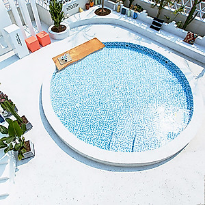 QQXX Bathtub Trays for Tub,Solid Wood Bath Tub Tray Table,Waterproof Bath Shelf Bath Tray for Bathtub,Thicken Wooden Bathtub Caddy Tray(39.3inch, Nature)