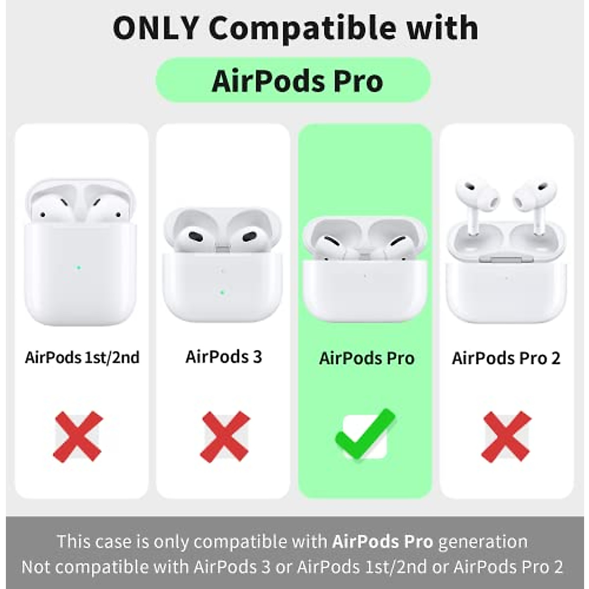 MOLOSLEEVE Cute Airpod Pro Clear Case with Keychain, Cartoon Smiley Face Design Soft Silicone Smooth Shockproof Compatible with Airpods Pro Charging Case for Girls Kids Women