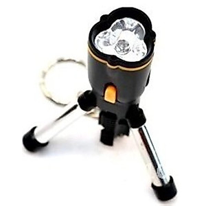 Stanley 0-95-112 Linterna MaxLife 369 LED Trípode, Black