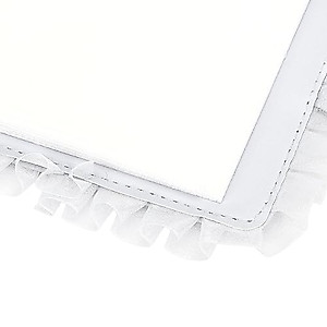 Camera Picture Album, High Transparency 64 Pockets Light Buckle Design Mini Film Photo Album for Display (White)