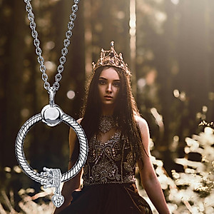 QeenseKc Queen Crown Charm Heart Royal Imperial Clear CZ Bead for Pandora Bracelet, Aut-24_Crown_04