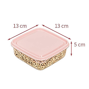 Toxz Refrigerator Sealed Crisper Storage Box 1-2L,Kitchen Finishing Storage Tank,1 Set of 17 Pieces,Be Used in Microwave Ovens/Dishwasher,PP Food Grade Plastic